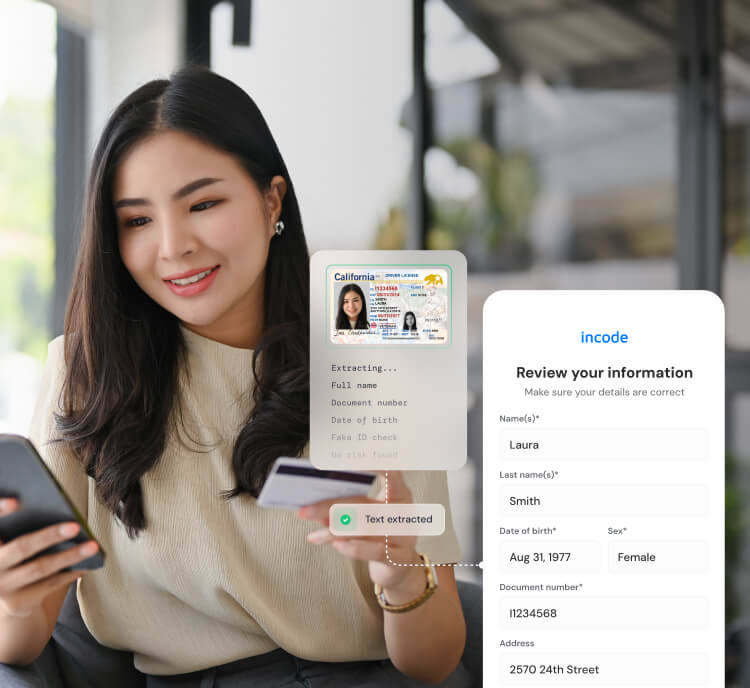 Experience AI-powered OCR precision | Incode